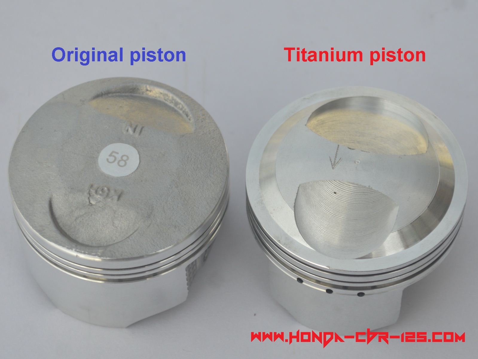 OEM & Genuine Honda CBR 125 cylindr piston ring kit, oversize